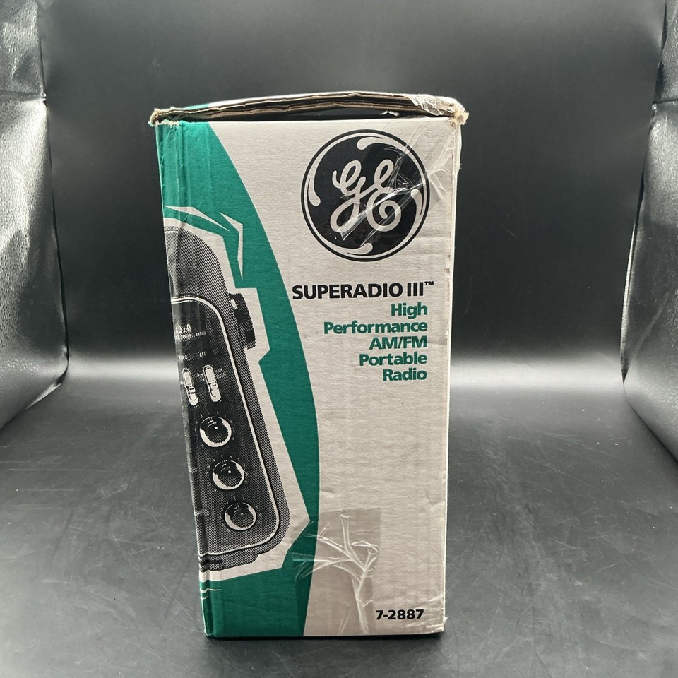 General Electric Superadio Long Range AM/FM GE Super Radio 7-2887A ...