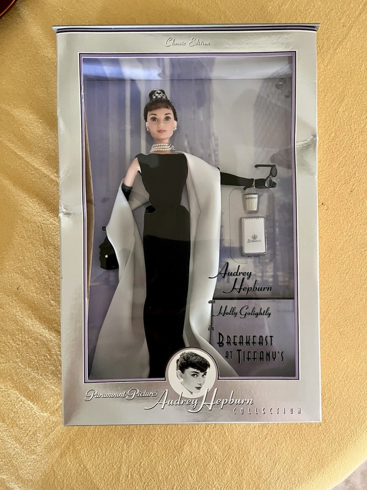 Audrey Hepburn As Holly Golightly In Breakfast At Tiffany's Mattel Doll ...