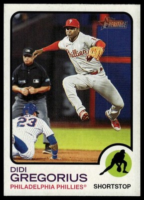 2022 Topps Heritage Didi Gregorius #285 | eBay