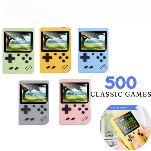Built-in 500 Classic Games Gameboy Handheld Retro Video Game Console ...