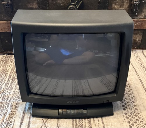 Vintage Magnavox RR1345 C101 13" Color CRT TV Television Tested No ...