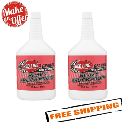 Red Line Oil 58204 Heavy ShockProof - Set of 2 | eBay