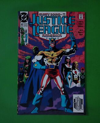 Justice League America #47 1991 DC Comics High Grade Comic Book L12-140 ...