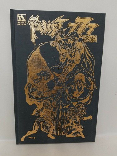 Faust 777 Wrath (2008) Gold Foil Hardcover Rare Tim Vigil Avatar HC New ...