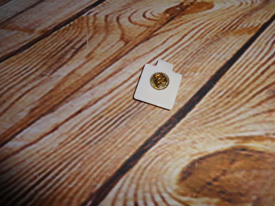 Vintage Tie Tac Tack Pin Back Lapel Pins Tennis Racquet Brown Black ...