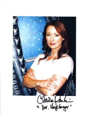 Claire Rankin as Dr. Kate Heightmeyer on Stargate Atlantis Autographed Photo | eBay