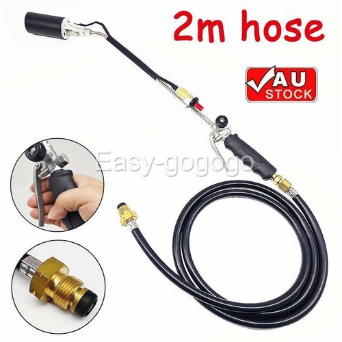 500,000 BTU LPG Gas Propane Weed Burner Torch Flame Thrower W/2m Hose ...