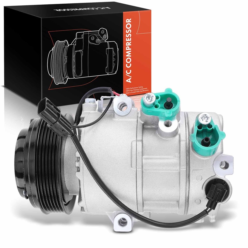 A/C Compressor w/ Clutch for Hyundai Tucson 2014 2015 L4 2.0L ...