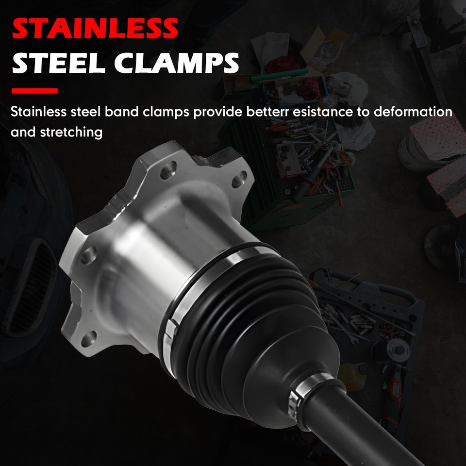 4WD 6-Lug Front CV Axle Shafts for Chevy GMC Silverado Sierra 1500 ...