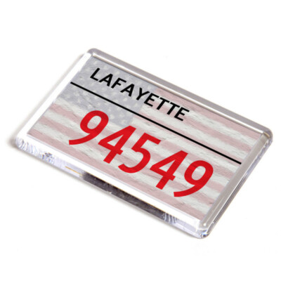FRIDGE MAGNET - Lafayette, 94549 - US Zip Code | eBay UK