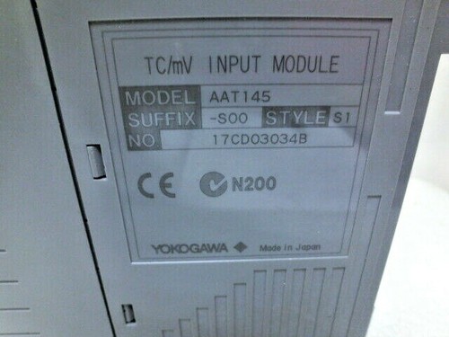 Yokogawa AAT145-S00-S1 Tc/mV Input Module,UnUsed+94957 | eBay