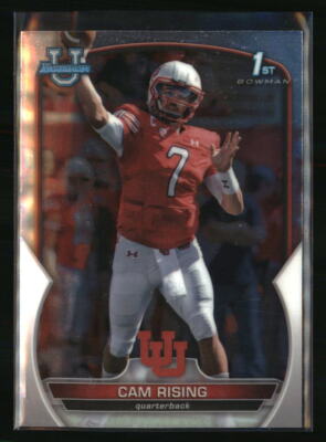 Cam Rising 2022 Bowman University Chrome #76 FOOTBALL Card | eBay