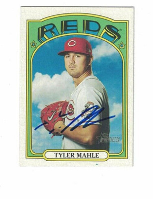 TYLER MAHLE SIGNED IP 2021 TOPPS #152 CINCINNATI REDS AUTO | eBay