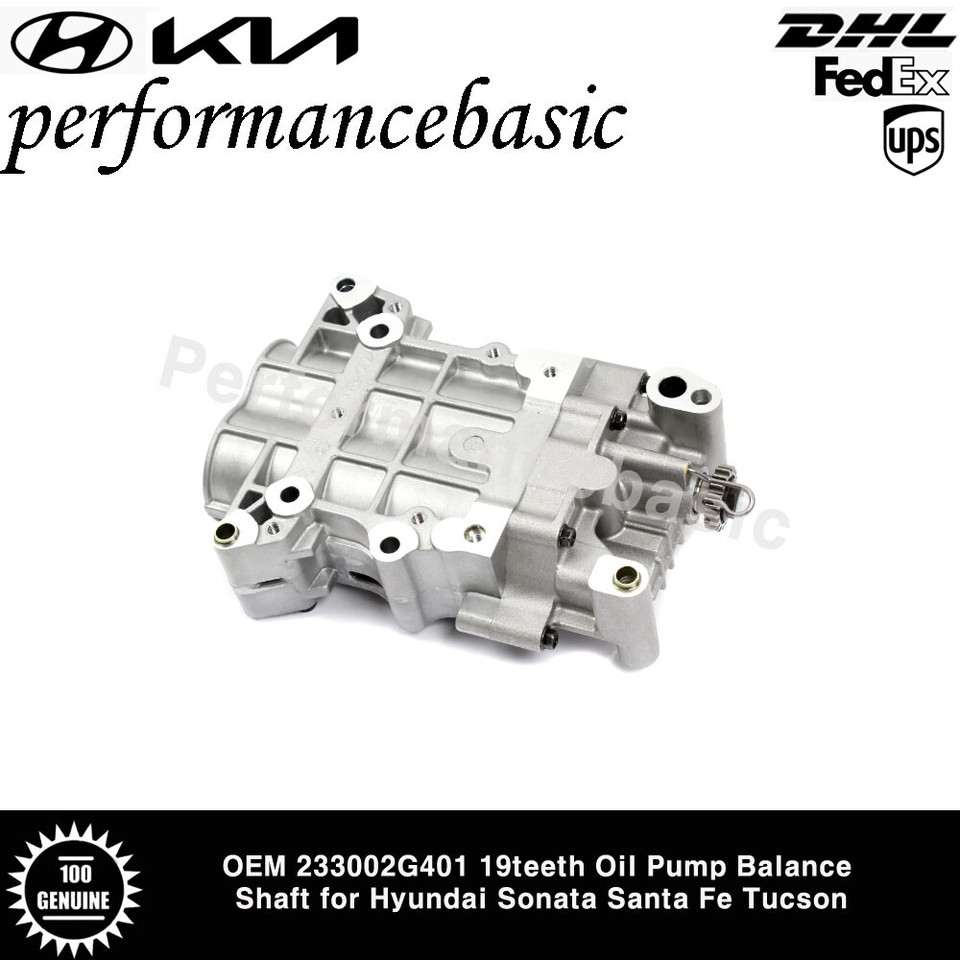 OEM 233002G401 19teeth Oil Pump Balance Shaft for Hyundai Sonata Santa ...
