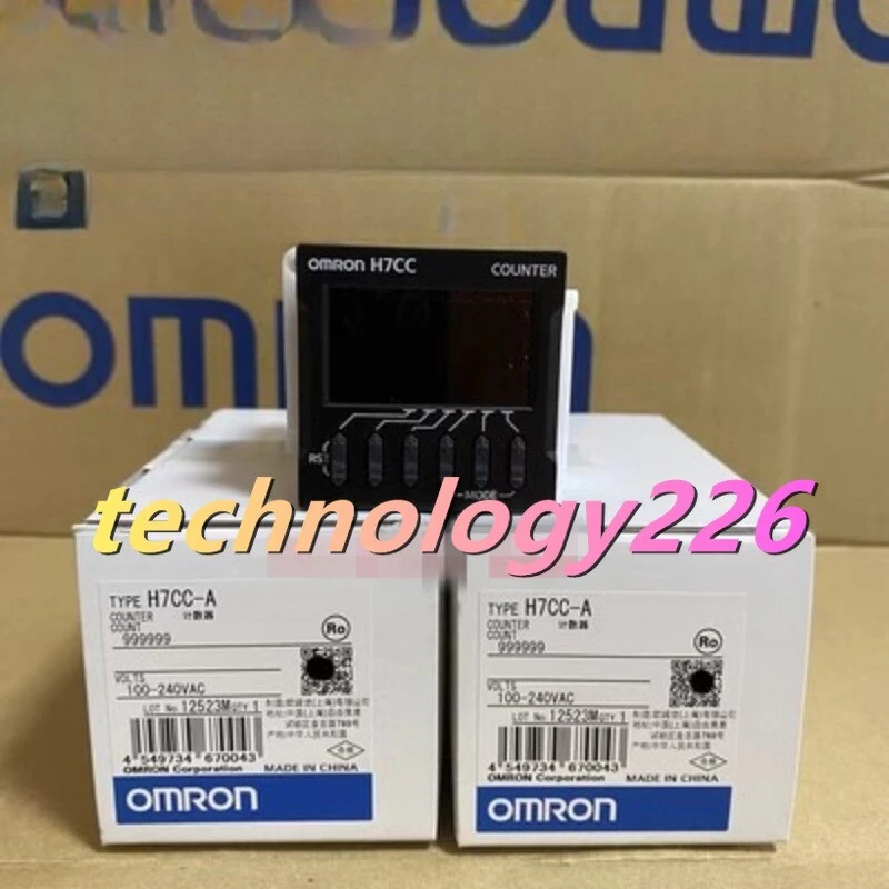 OMRON Digital Tachometer H7CC-R Instructions, 46% OFF