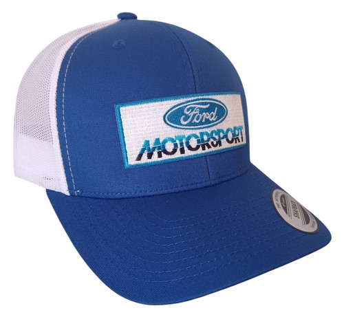 Ford Motorsport Patch Hat 6 Panel Adjustable Snapback NEW Yupoong FREE ...