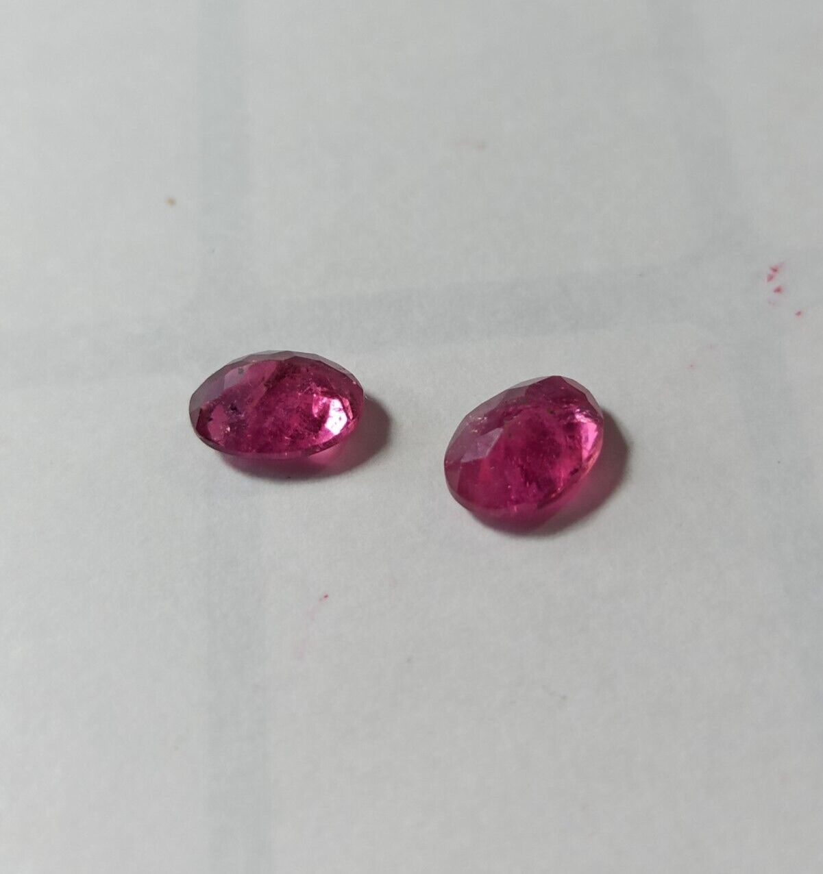 100% Natural Ruby light Tourmaline Oval Cut Stone 1.6 Carat Gemstone | eBay