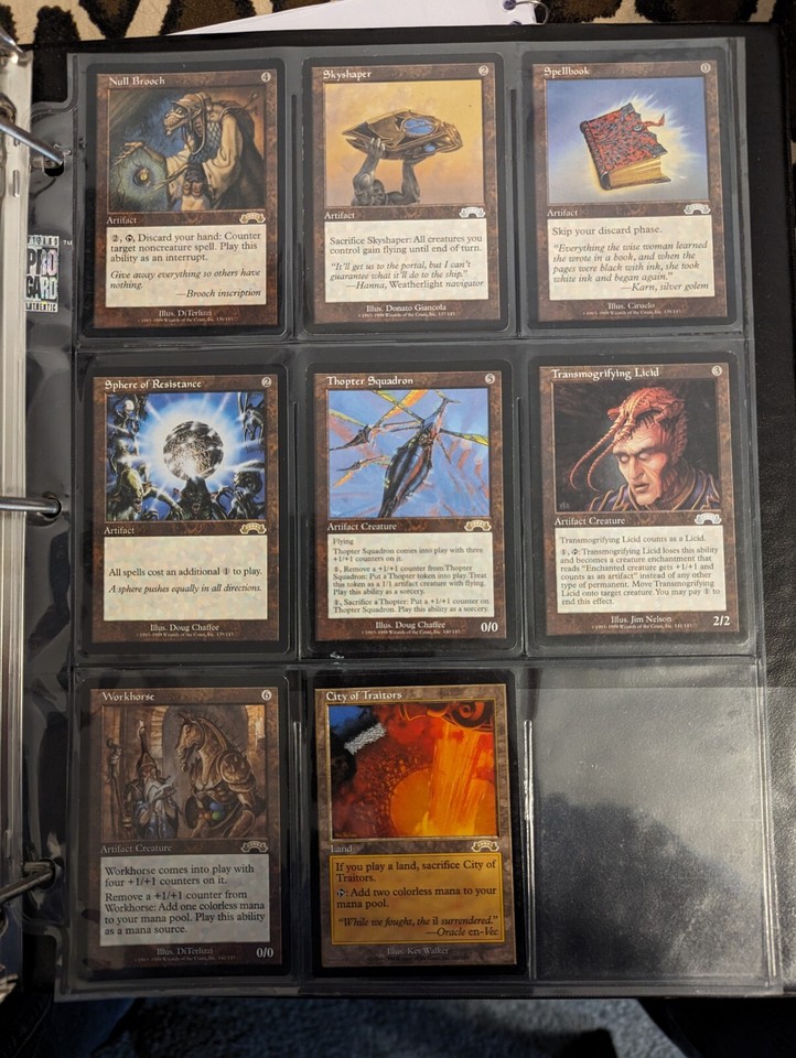 Magic the Gathering MTG Exodus A Complete Set NEAR MINT (NM) English | eBay