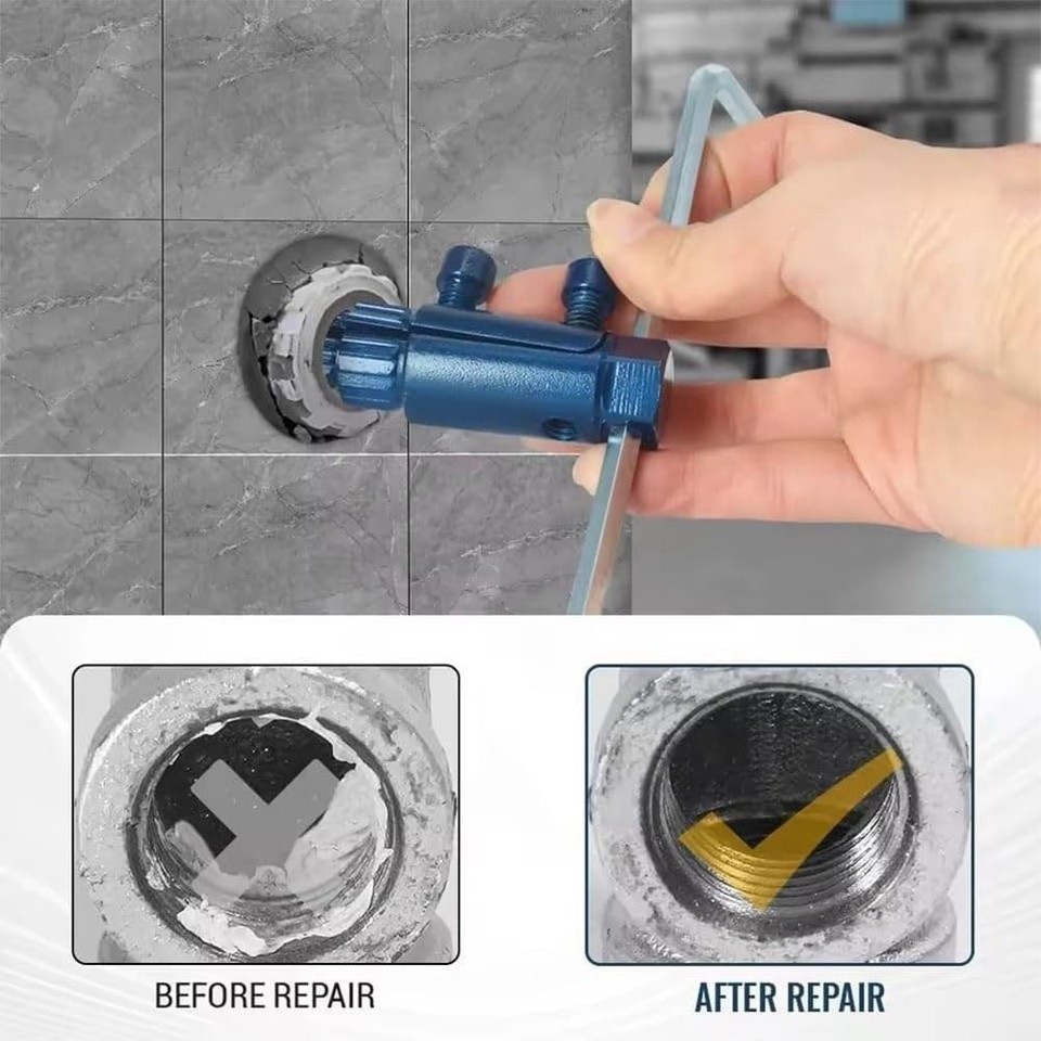 Broken Removal Tool Removal Tool Broken Pipe Thread Extractor V2V68882 ...