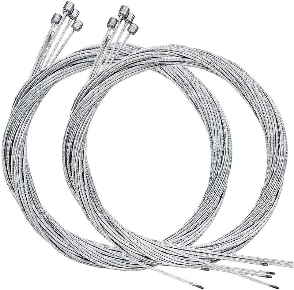 5/10Pcs Bicycle Bike Brake Shift Cables Stainless Steel Front Rear ...