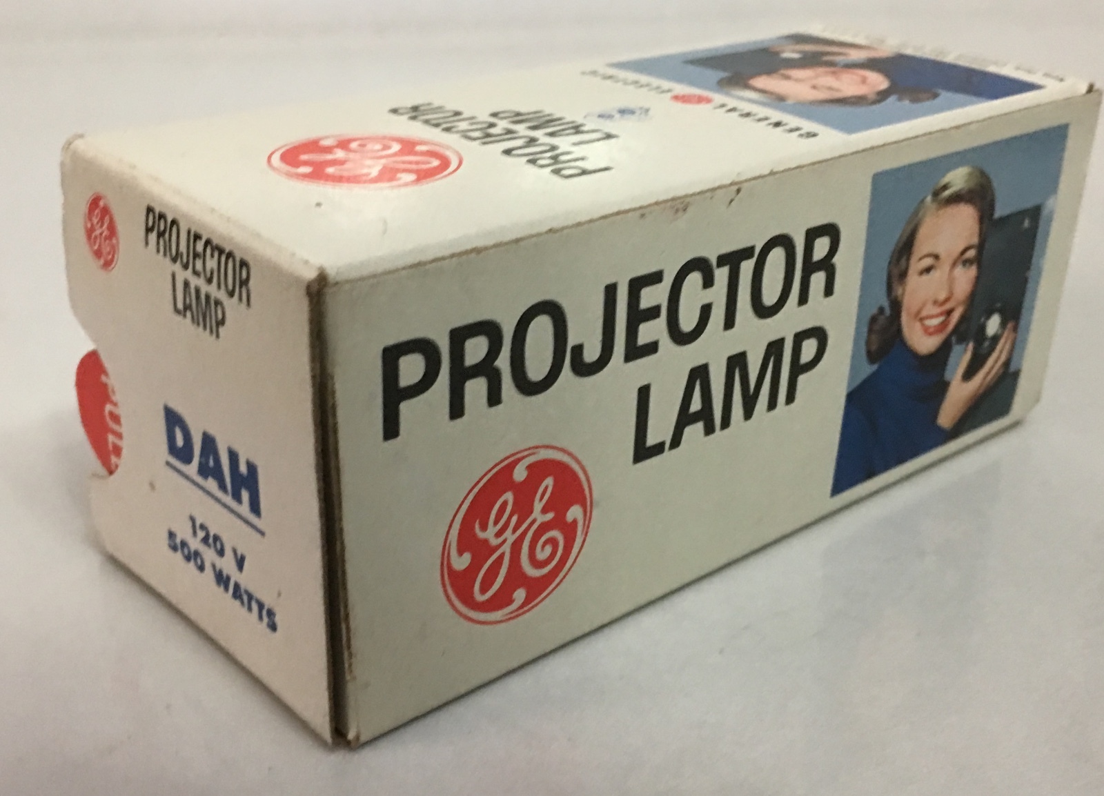 GE PROJECTOR LAMP BULB DAH 120 V 500 W NOS | eBay