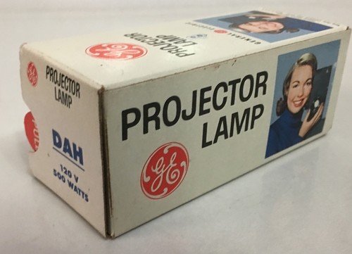 GE PROJECTOR LAMP BULB DAH 120 V 500 W NOS | eBay