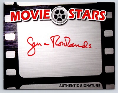 Gena Rowlands Authentic Autographed Signed Movie Stars 4x6 Signature ...