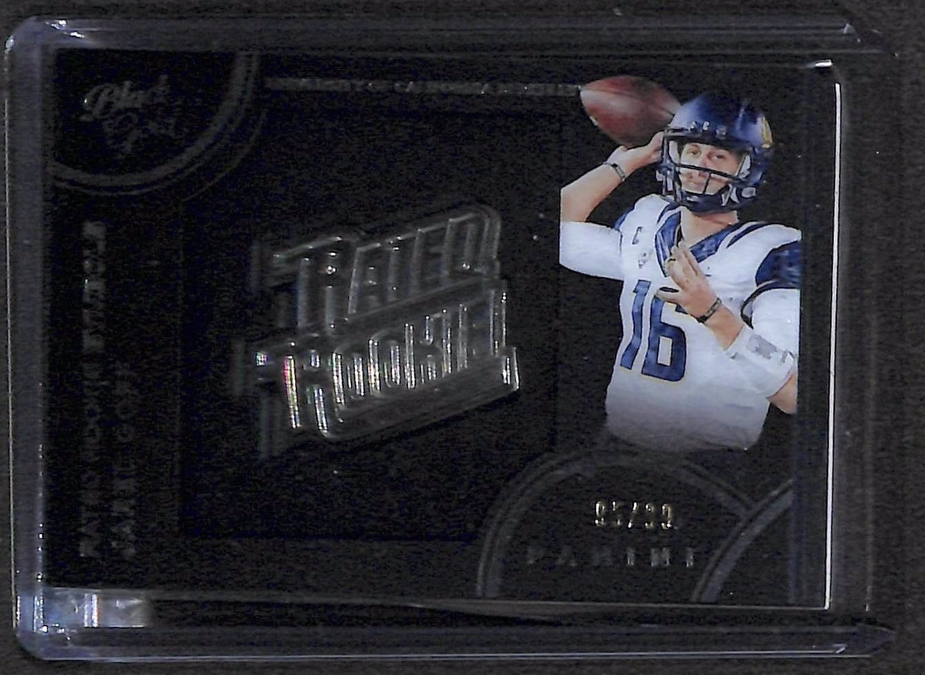 2016 Panini Black and Gold Rated Rookie Symbols #29 Jared Goff No 95 of ...