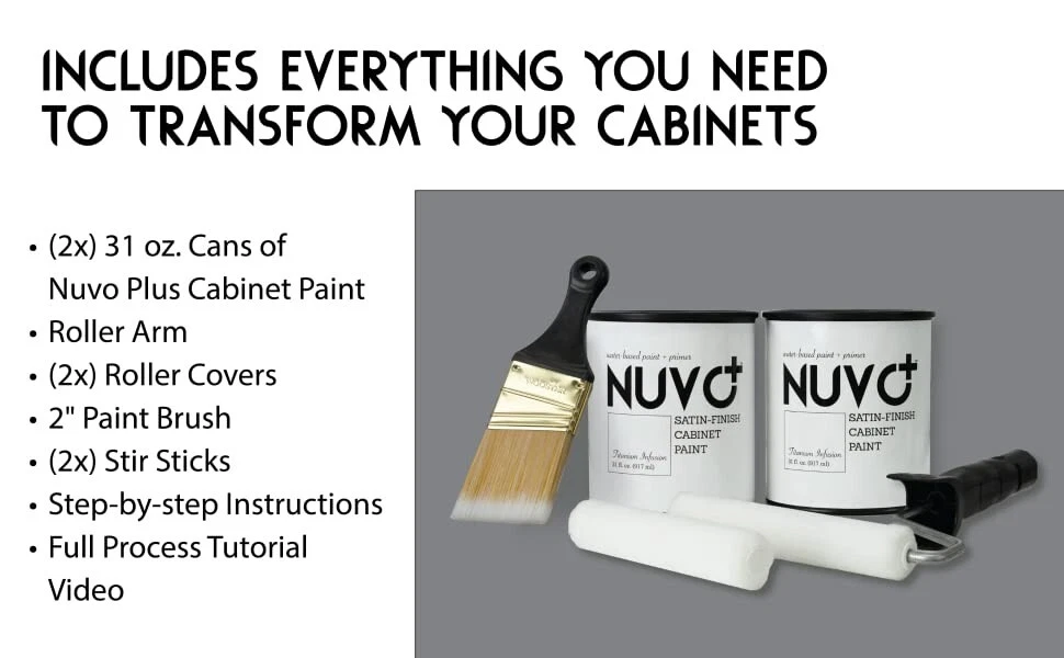 Nuvo Cabinet Paint Kits | Cabinets Matttroy
