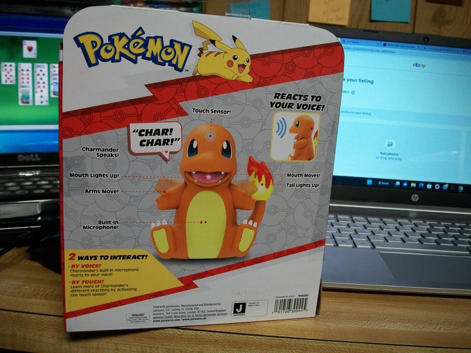 Pokemon My Partner Charmander Electronic Interactive Talking Figure NEW ...