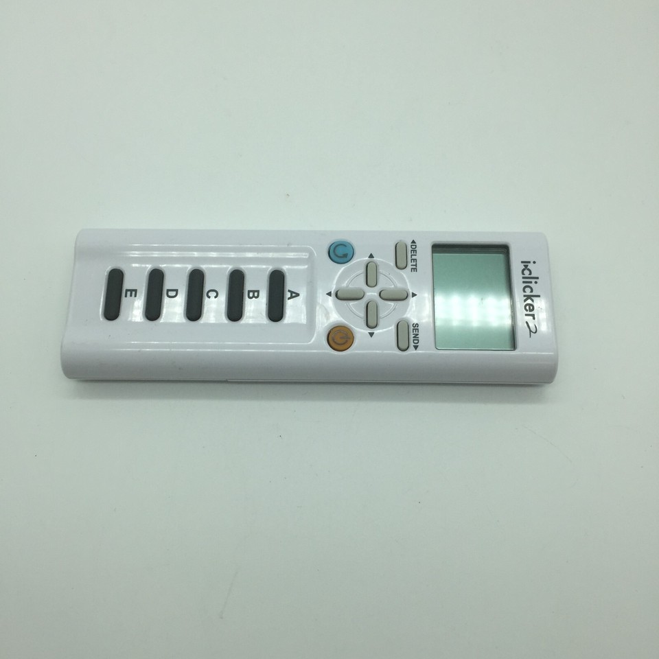 iClicker 2 Student Remote Classroom Response Controller White Tested ...