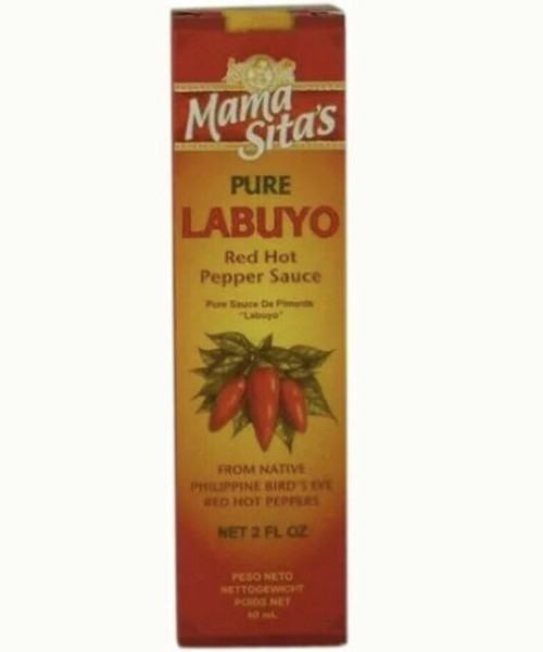 Mama Sitas Pure Labuyo Red Hot Pepper Sauce 2 Oz Pack of 3 for sale ...