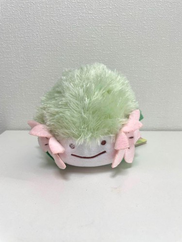Pokemon Center Metamon Ditto Transform Plush Doll Shaymin yellow green ...