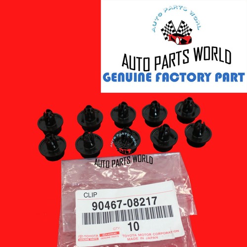 GENUINE TOYOTA FJ 4RUNNER TACOMA GX470 RADIATOR COVER CLIP SET 10 X ...