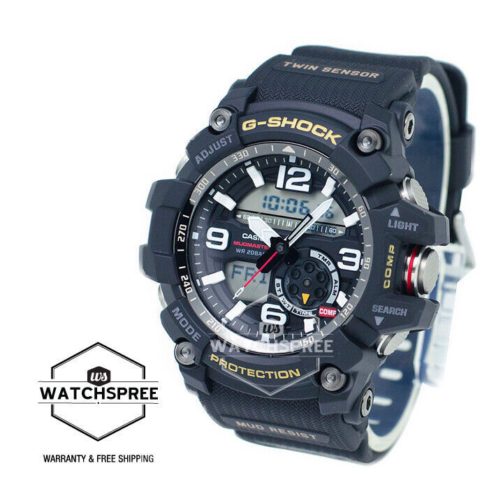 Casio G-Shock Master of G Mudmaster Series Twin Sensor Watch Casio G-Shock Master of G Mudmaster Series Twin Sensor Watch
