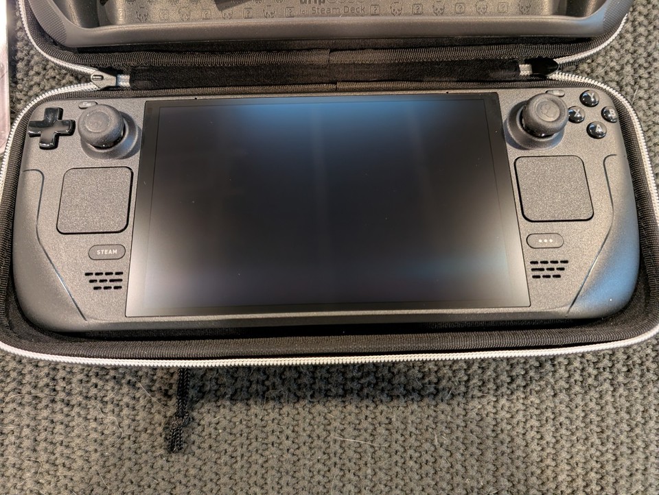 Valve Steam Deck OLED Handheld Console - 1TB w/ Case + Charger ...