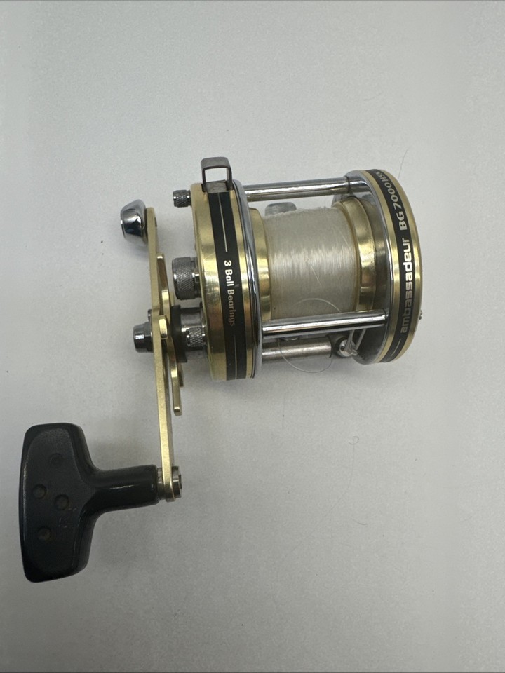 Abu Garcia Ambassadeur BG 7000 HSN Big Game Fishing Reel Gold | eBay