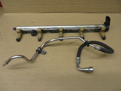 VOLVO 40 04-10 FUEL RAIL FUEL INJECTORS FUEL LINE FUEL PRESSURE SENSOR ...