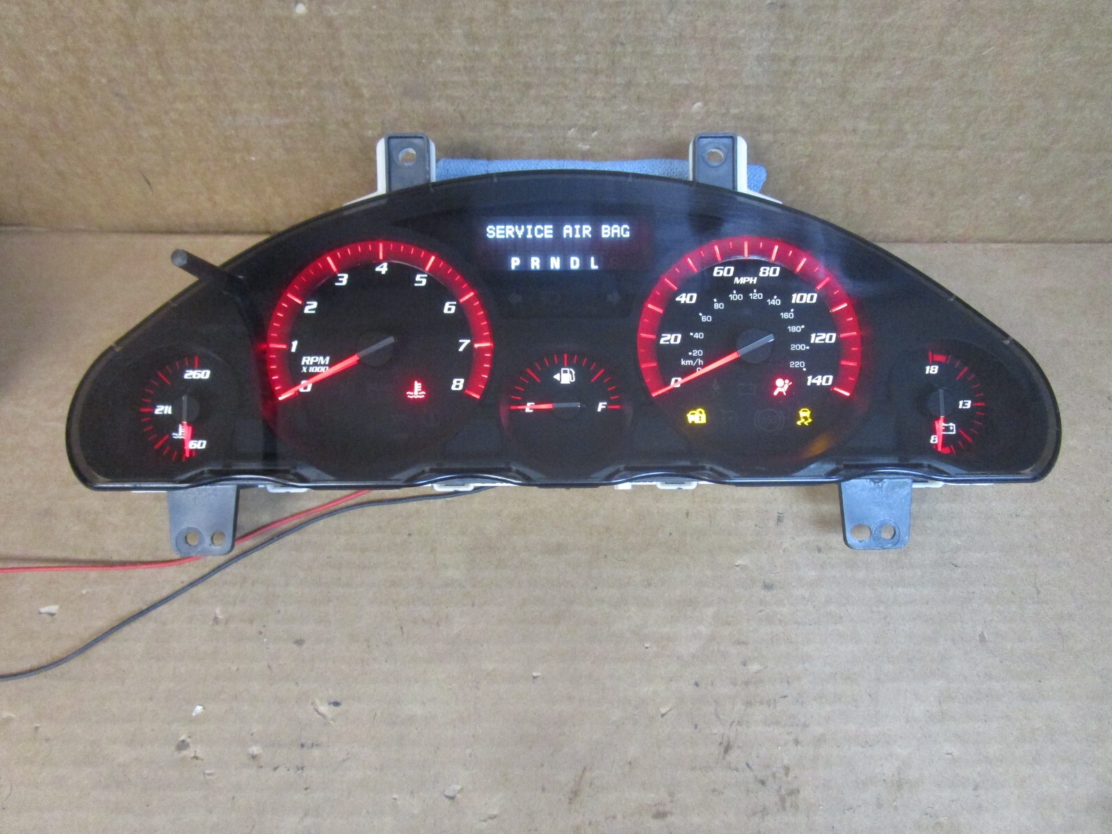 11 12 GMC Acadia Speedometer Instrument Cluster Speedo 189k Miles ...
