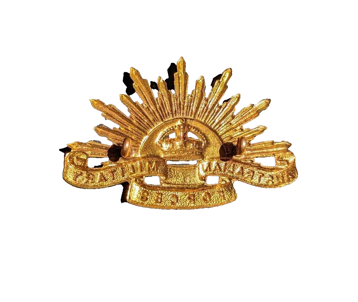 Rising Sun Badge 5th Pattern 1966-1972 Australian Army Military Gold ...