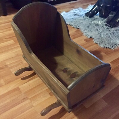 Baby Cradles - Wood Rocking Cradle