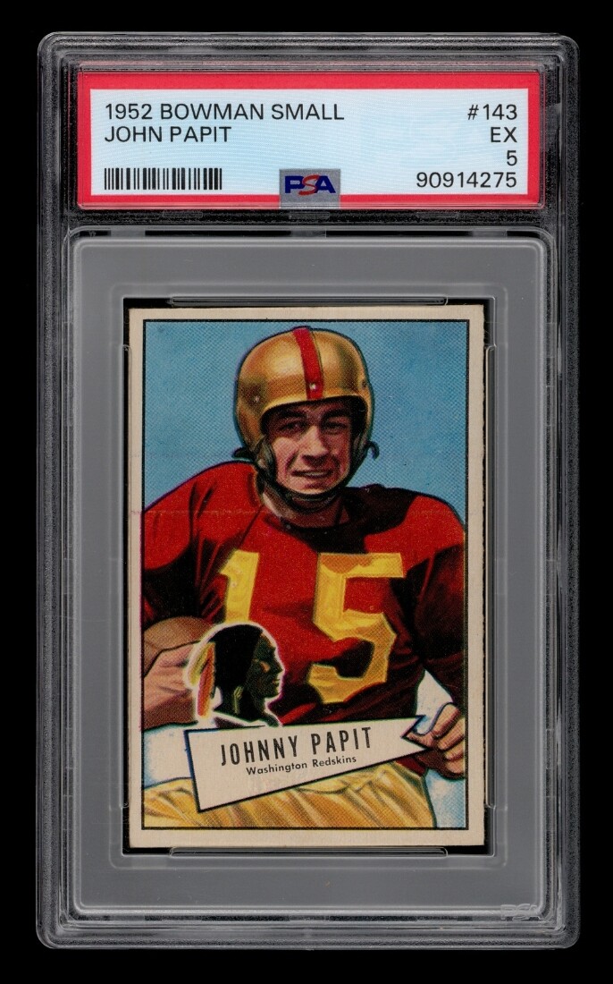1952 Bowman Small Set-Break #143 John Papit PSA 5 EX | eBay