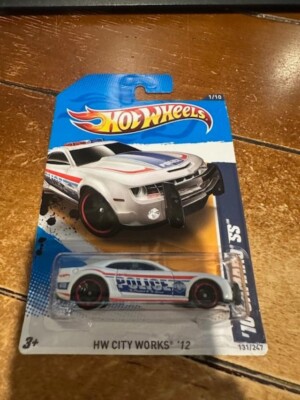 2012 Hot Wheels HW City Works '10 Camaro SS #131 White | eBay