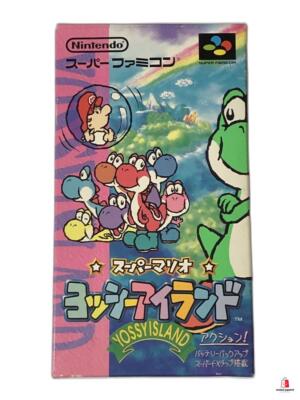 SFC Super Mario World 2: Yoshi's Island Nintendo Super Famicom SNES ...