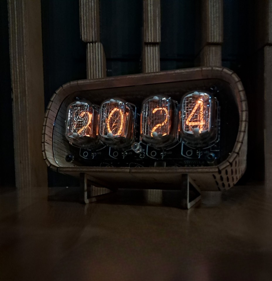 FULL KIT Nixie Clock IN-12 12H or 24H Format (With tubes) DIY | eBay