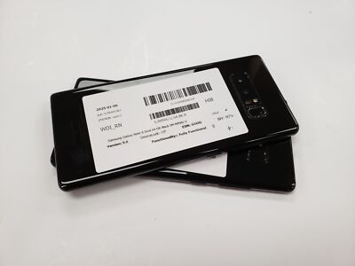 LOT OF 2 Samsung Galaxy Note 8 5G SM-N950U 64 GB Black Unlocked **READ ...