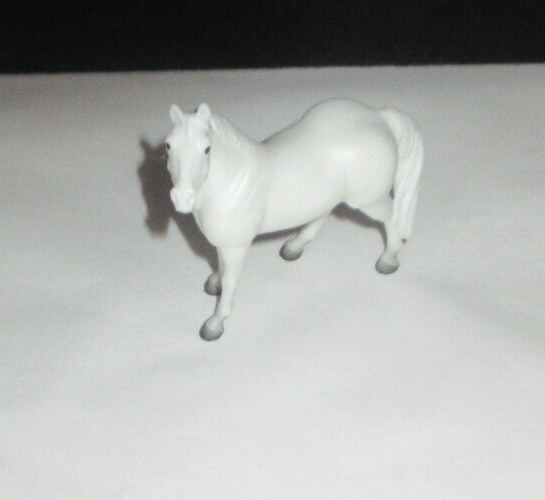 White Breyer Horse 3 x 4 inch | eBay