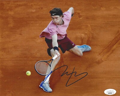 ANDREY RUBLEV SIGNED TENNIS 8X10 PHOTO AO US OPEN FRENCH WIMBLEDON JSA ...