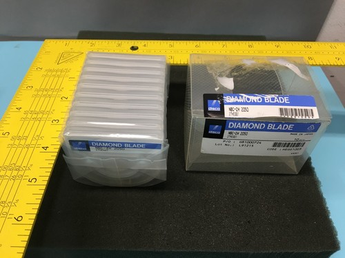 DISCO NEW 10PC DIAMOND NBC-ZH 2050 HEBB, WAFER DICING BLADES BOX OF 10 ...