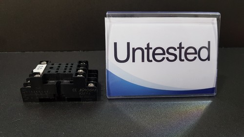 KACON KMY4: Relay Socket, 5A 250VAC, Untesed (7) | eBay